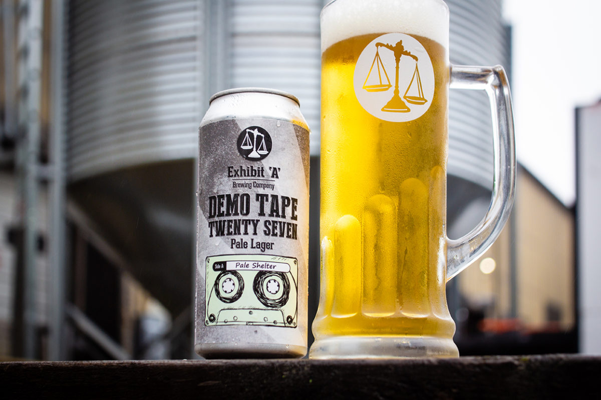 Demo Tape Twenty Seven: Pale Lager | Exhibit A Brewing Company Demo Tape Twenty Seven: Pale Lager | Exhibit A Brewing Company